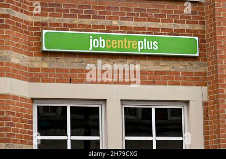 Jobcentre plus sign logo Stock Photo - Alamy