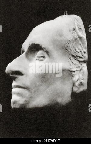PASCAL Blaise (MASQUE MORTUAIRE DEATH MASK) ©Archives-Zephyr/Opale ...