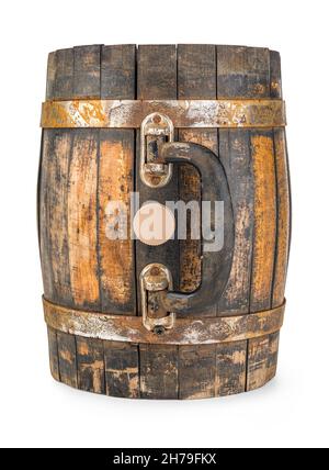Vintage wooden cask Stock Photo - Alamy