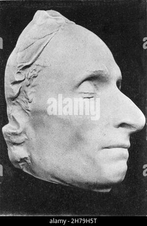 PASCAL Blaise (MASQUE MORTUAIRE DEATH MASK) ©Archives-Zephyr/Opale ...