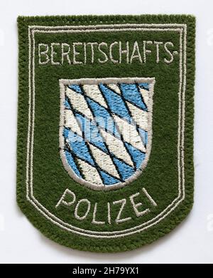 German Polizei Police Badge Patch Stock Photo - Alamy