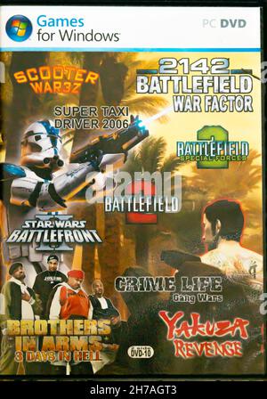 Video Games for Windows PC DVDs covers from 2000s: Crysis Warhead, GTA ...