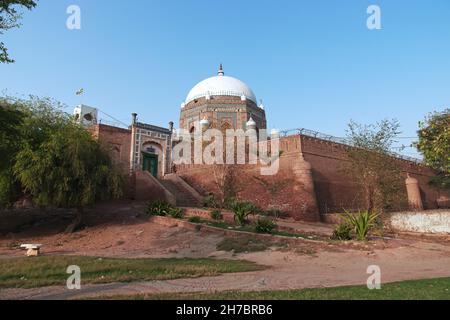 Tomb Shah Rukne Alam in Multan, Punjab province, Pakistan Stock Photo ...