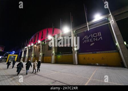 Avicii Arena, originally known as Stockholm Globe Arena and then ...