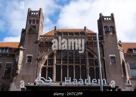 Netherlands, Haarlem, summer 2020. Illustration of daily life in ...