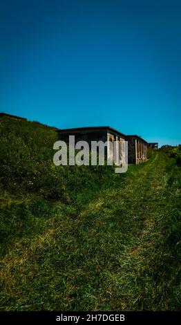 Battery Command Post of Fort McNabs Stock Photo - Alamy