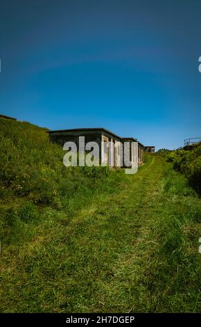 Battery Command Post of Fort McNabs Stock Photo - Alamy