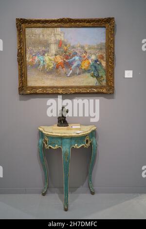 Madrid, Spain. 21st Nov, 2021. Marble togsdo, high empire roman art ...