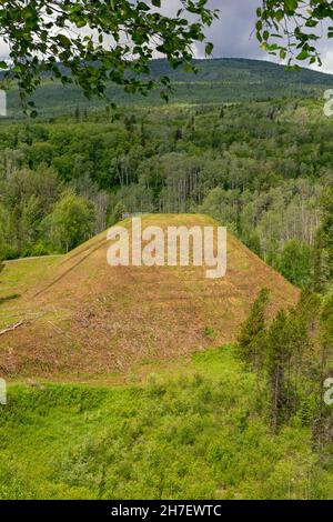 Canada, British Columbia, Gitwangak Battle Hill, National Historic Site ...