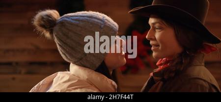 CHRISTMAS AT THE RANCH, Amanda Righetti, 2021. © Tello FIlms / Courtesy ...