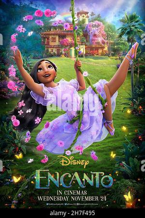 ENCANTO, advance poster, 2021. © Walt Disney Studios Motion Pictures ...