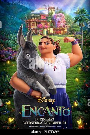 ENCANTO, advance poster, 2021. © Walt Disney Studios Motion Pictures ...