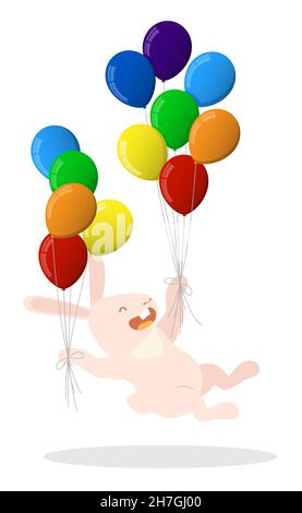 Year of Rabbit 2023 Cartoon Colored Clipart Stock Vector Image & Art ...