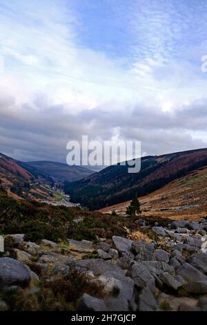 Ireland County Wicklow Mountains near Sally Gap Stock Photo - Alamy