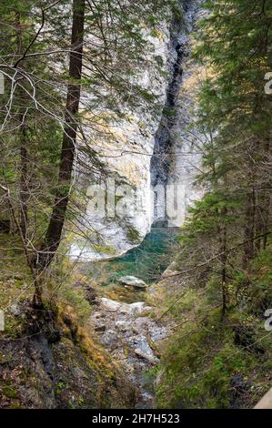 viamala canyon, thusis, switzerland Stock Photo - Alamy