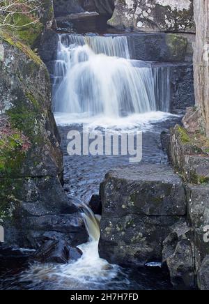 The Bracklinn Falls, Callander, the Trossachs, Scotland Stock Photo - Alamy