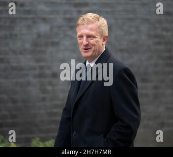 Oliver Dowden CBE MP, Minister without Portfolio, seen leaving the ...