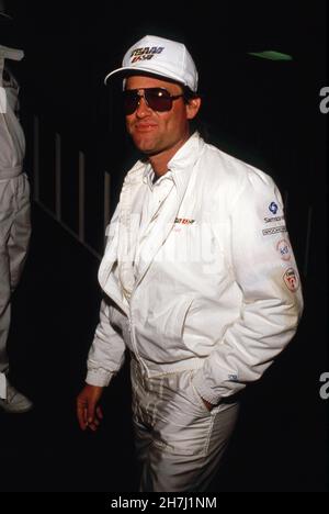 Kurt Russell at the 1990 Long Beach OPT Race in Long Beach, California ...