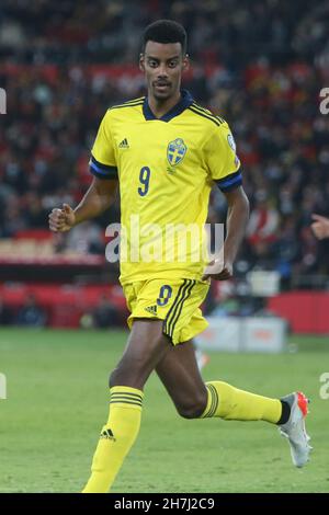 Alexander Isak of Sweden during the FIFA World Cup Group F match ...