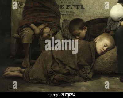 Sans asile, 1883 Stock Photo - Alamy