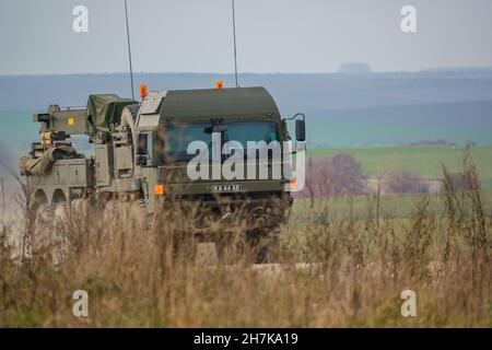 MAN SX45 8x8 Recovery Vehicle Stock Photo - Alamy