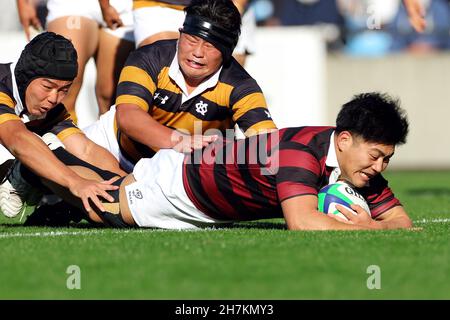 Tokyo, Japan. 23rd Nov, 2021. Kenji Sato Rugby : Kanto Intercollegiate ...