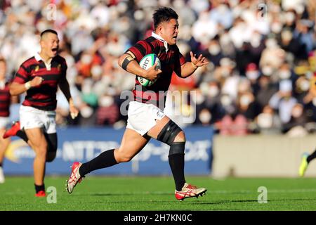 Tokyo, Japan. 23rd Nov, 2021. Kenji Sato Rugby : Kanto Intercollegiate ...