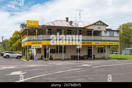 Cooyar Hotel was originally a single story hotel built in 1903 but was ...