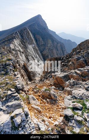 Skala summit, Mount Olympus, Greece Stock Photo - Alamy