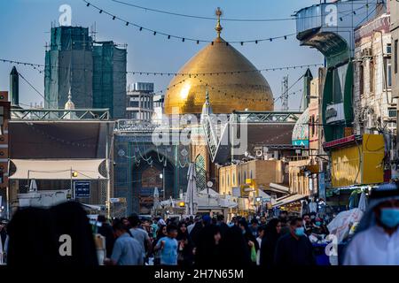 Najaf Iraq Holy Shrine Of The Imam Ali Ibn Abi Talib Shi'ite Place Of ...