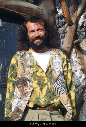 Portrait of French singer Antoine on 26 September 1990 Stock Photo - Alamy