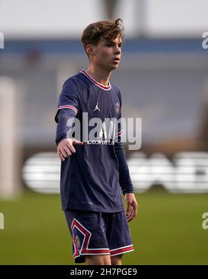Paris Saint Germain's Edouard Michut during the UEFA Youth League ...