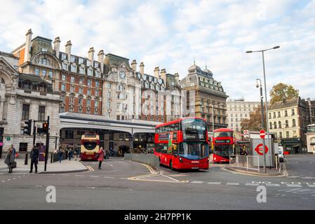 Victoria station, also known as London Victoria, is a central London ...