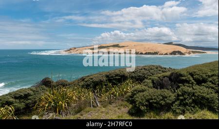 Omapere, Signal Station South Head, north island, New Zealand Stock ...