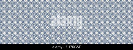 French farmhouse blue plaid check seamless vertical border pattern ...