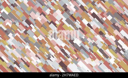 Overlapping background of multicolored strokes. Animation. Colorful ...
