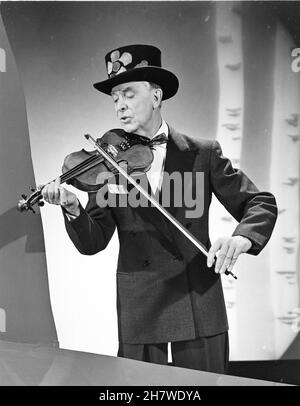 Karl Gerhard swedish legendary actor and playwrither/ photo Bo Arrhed ...