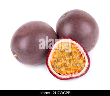 Sweet juice tropical exotic maracuya passion fruit Stock Photo - Alamy