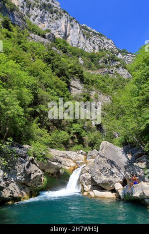 Loup river, Alpes Maritimes, French Riviera, France Stock Photo - Alamy