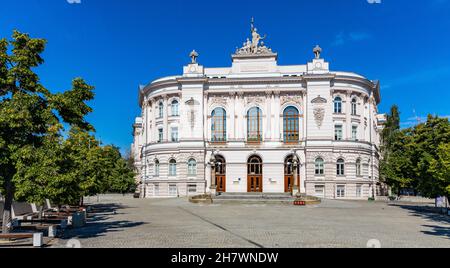 Warsaw, Poland - July 26, 2020: Main historic building of Warsaw ...