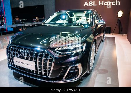 Audi A8L Horch seen on display at the 2021 Guangzhou Auto Show ...