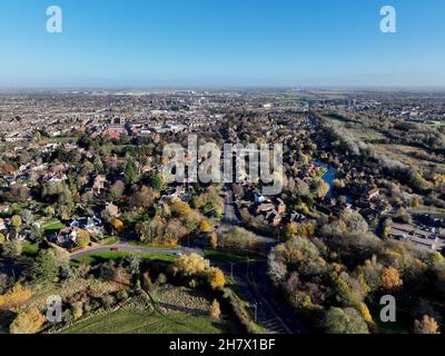 Peterborough, UK. 22nd Nov, 2021. A view showing The Grange, playing ...