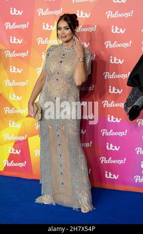 Amy Childs attends the ITV Palooza 2022 at the Royal Festival Hall in ...