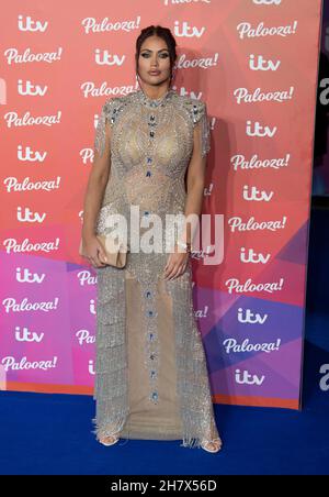 Amy Childs attends the ITV Palooza 2022 at the Royal Festival Hall in ...
