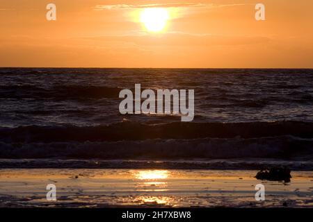 sunset, Ardwell Bay, Dumfries & Galloway, Scotland Stock Photo - Alamy