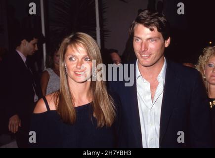 Christopher Reeve and Gae Exton Circa 1980's Credit: Ralph Dominguez ...