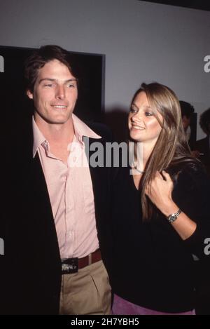 Christopher Reeve and Gae Exton Circa 1980's Credit: Ralph Dominguez ...