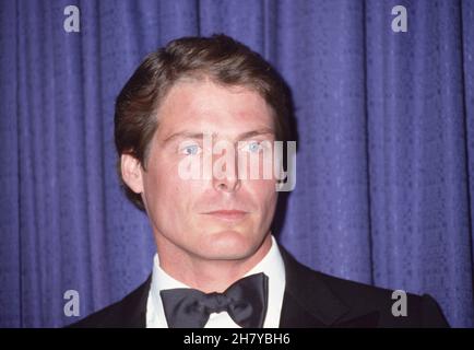 Christopher Reeve at "Stars Salute US Olympic Team" - January 29, 1984 ...