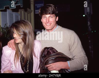 Christopher Reeve and Gae Exton Circa 1980's Credit: Ralph Dominguez ...