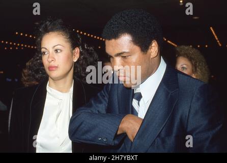 Muhammad Ali and wife Veronica Ali Circa 1980's. Credit: Ralph ...
